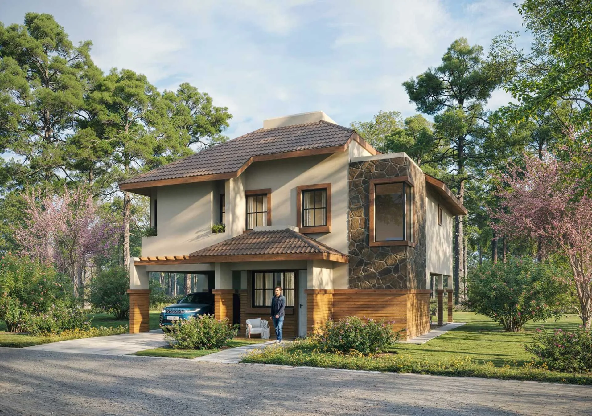 VILLAS LAS MARIAS - JARABACOA. | Proyecto En Planos | Santiago Casas RD